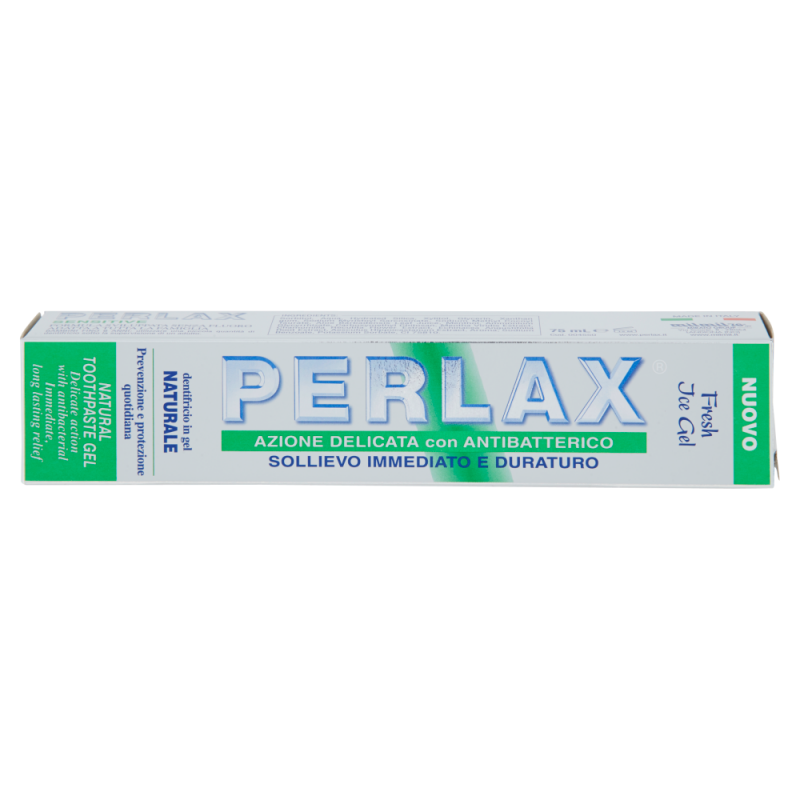 Perlax 4550 - Dentifricio Gel Naturale Sensitive Fresh Ice 75 ml